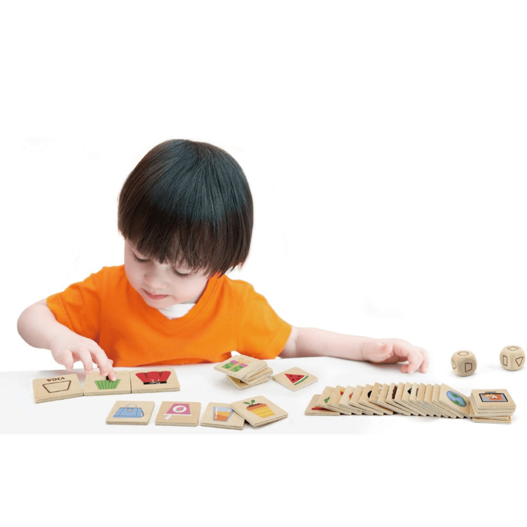 Learning Shapes wooden game puzzle – Advancing All Children